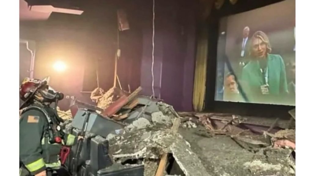 Theater Ceiling Collapses On Woman While Watching Final Destination Film